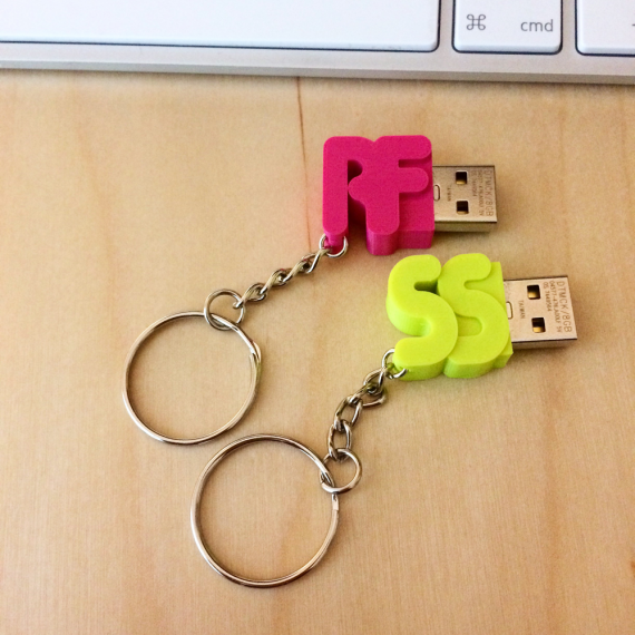 USB Flash Drive with Initials | Layerica
